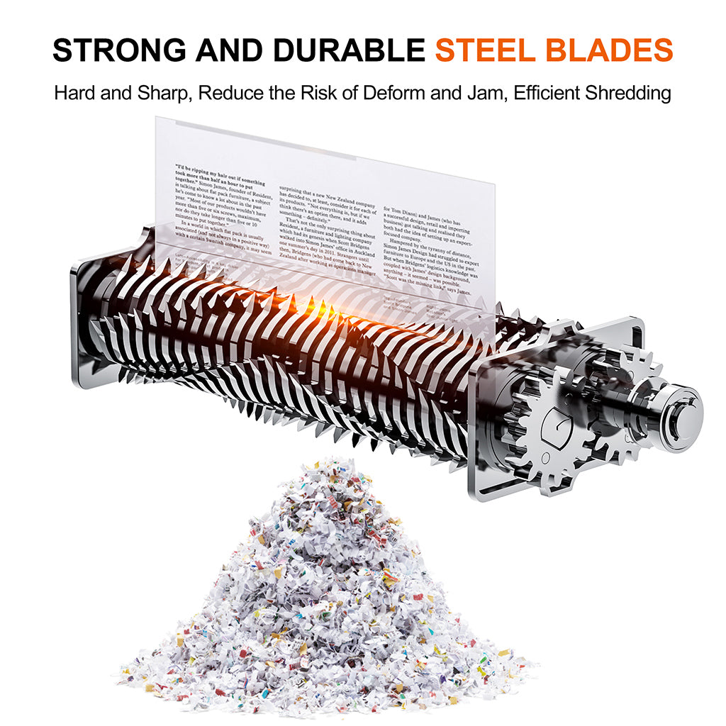 Bonsaii 110-Sheet Micro Cut Paper Shredder Auto Feeder Heavy Duty Pape